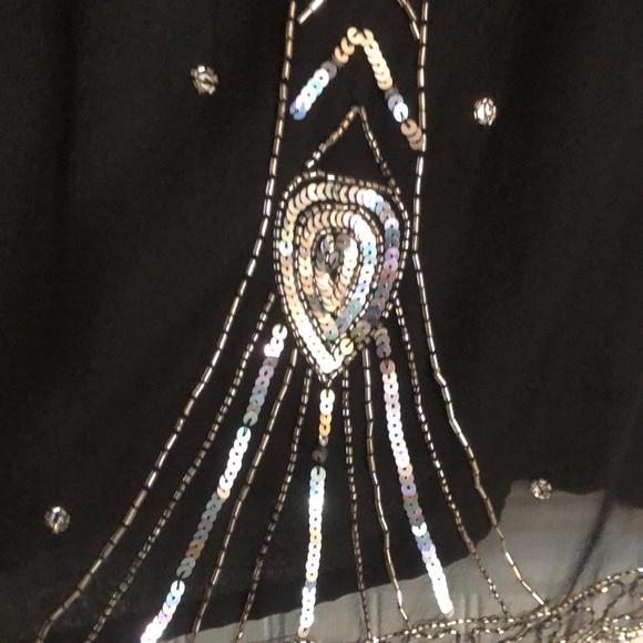 Lew Magram | Tops | Lew Magram Collection Art Deco Top Xl | Poshmark